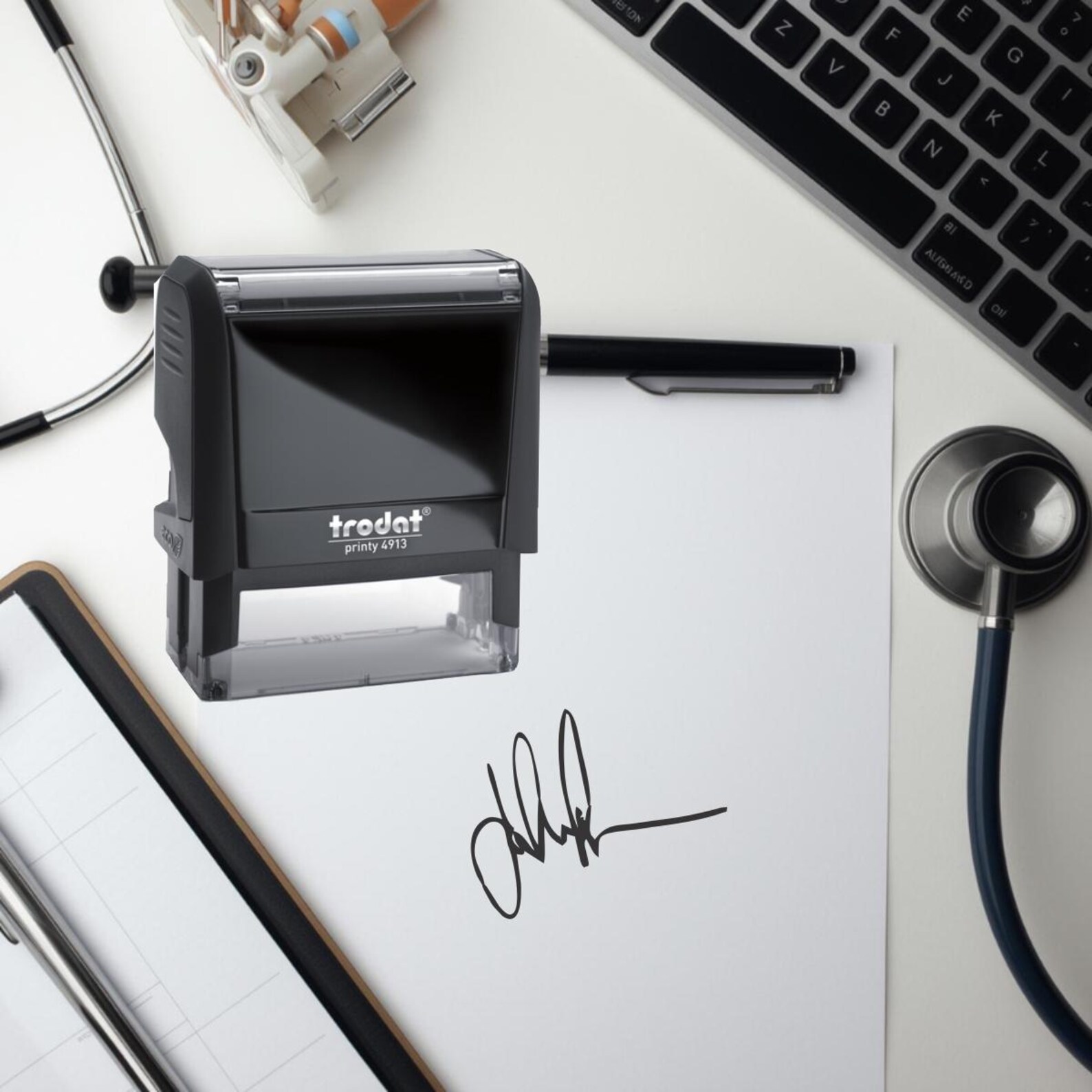 Customizable Signature Stamp, Doctor Signature, Signing Checks Stamps ...