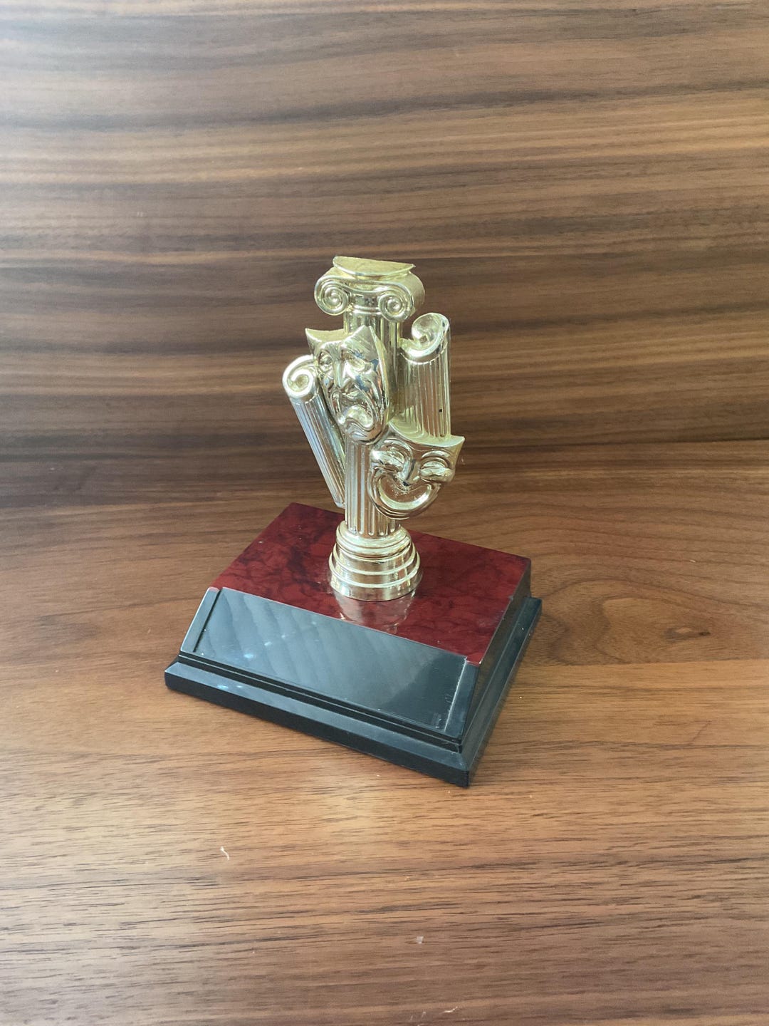 Drama Trophy With Custom Engraving – Theater Award, Acting Competition ...