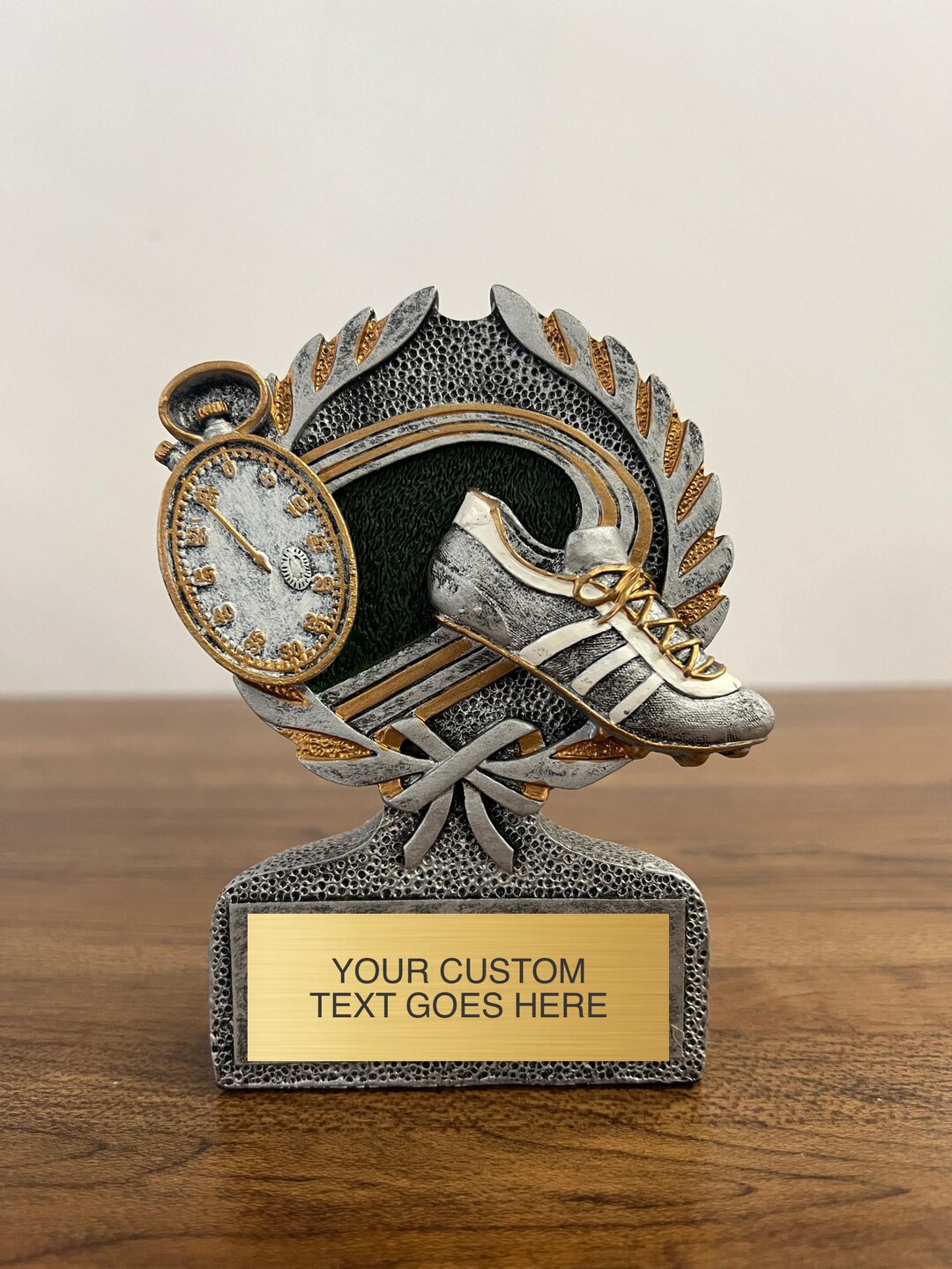 Custom Engraved Track and Field Resin Winner Award - Personalized ...