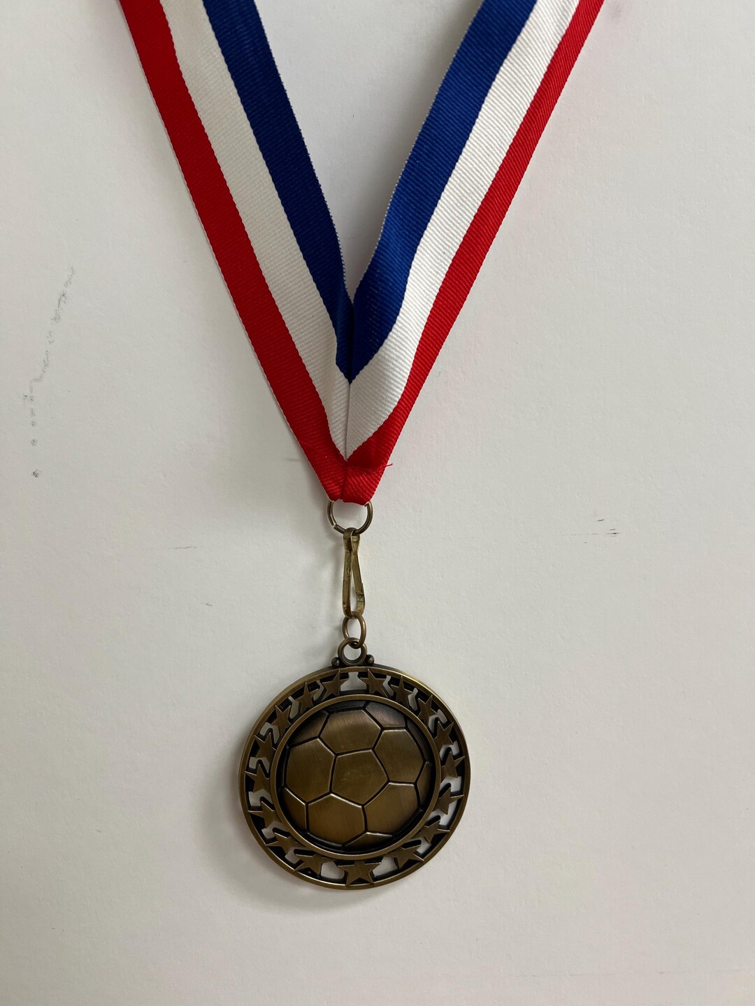 Personalized Soccer Ball Medal - Custom Engraving - Choice of Neck ...