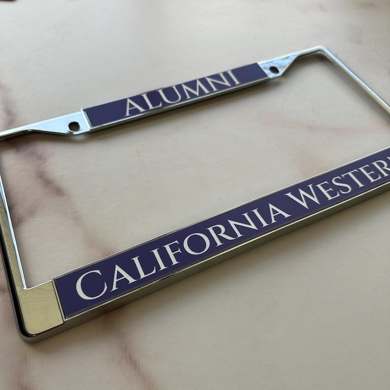 Custom University License Plate Frame: Personalized School Pride - Etsy
