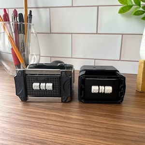 Custom Bank Teller Stamp: Changeable Date, Self-inking Trodat Stamp - Etsy