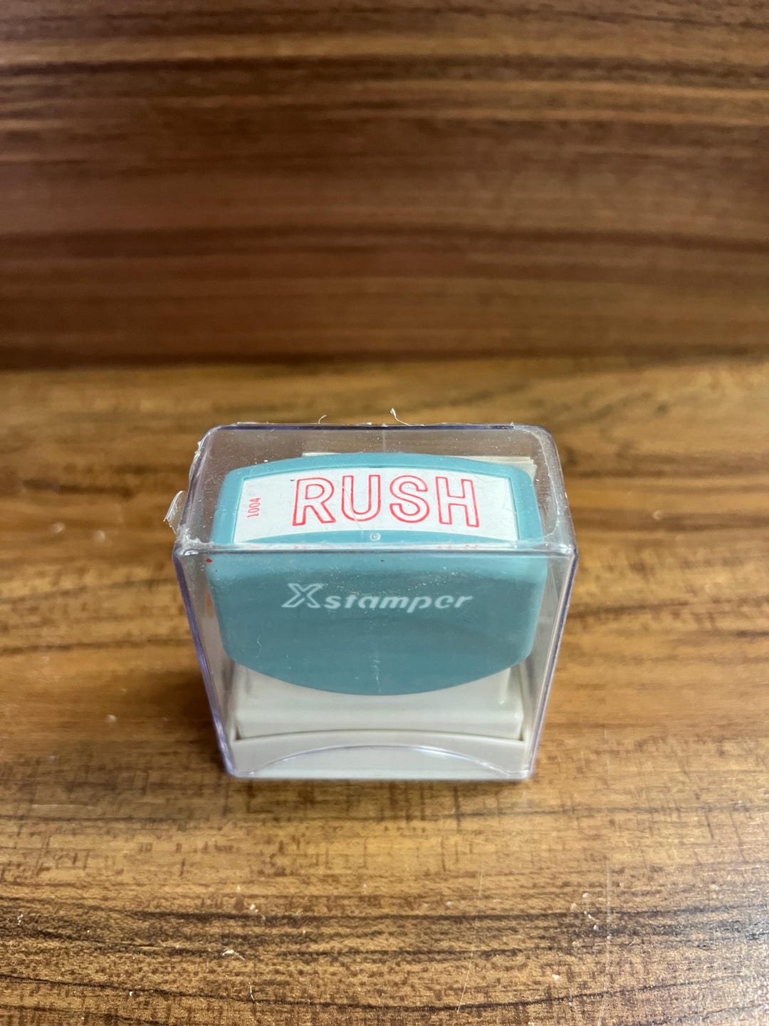 Rush Stock Stamp Self-inking Red Ink for Marking Urgent Documents, Time ...