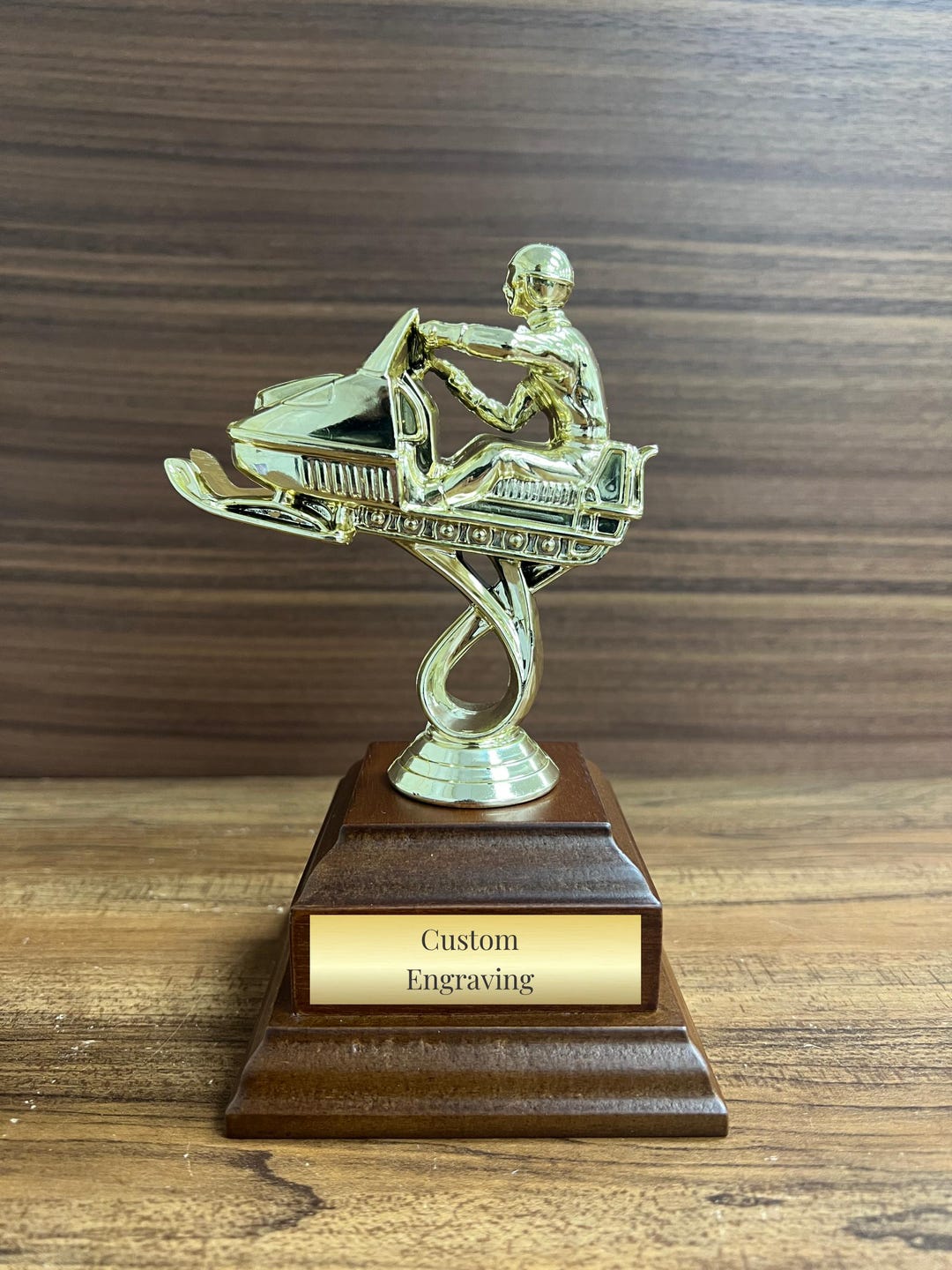 Custom Snowmobile Trophy – Fastest Racer Winner Award, Perfect for ...