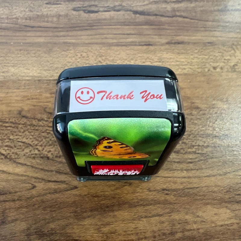 Thank You Stamp - Etsy