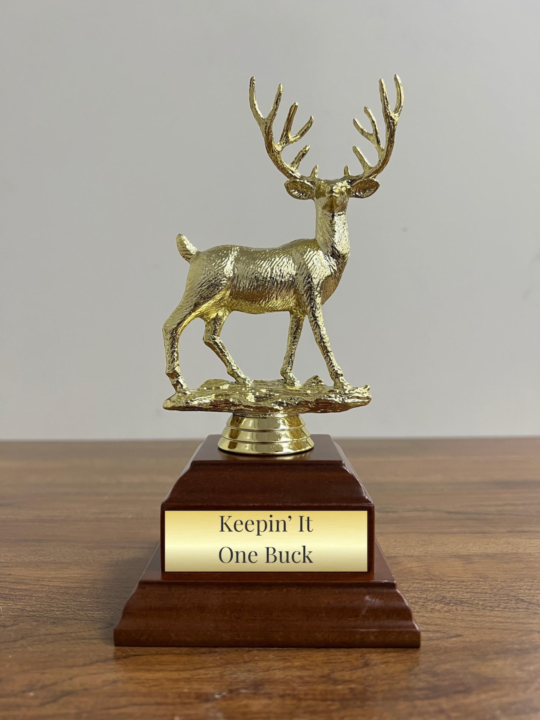 Custom Deer Trophy: Personalized Engraved Hunting Gift - Etsy