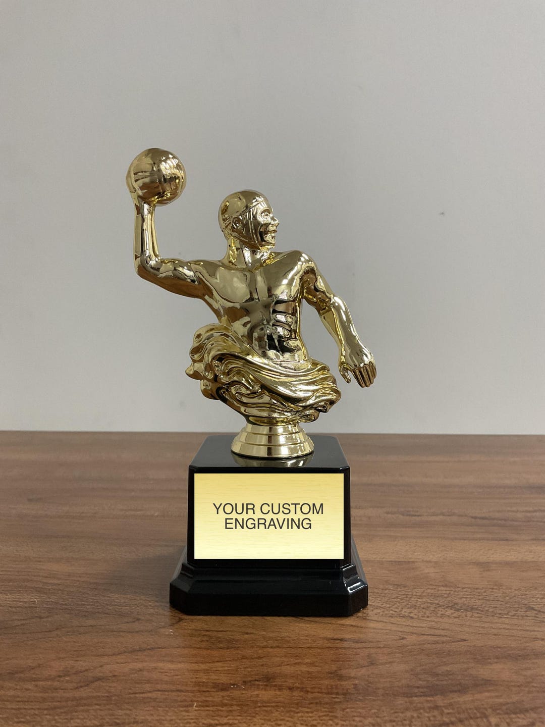 Gold Water Polo Champion Trophy: Custom Engraved Sports Award - Etsy