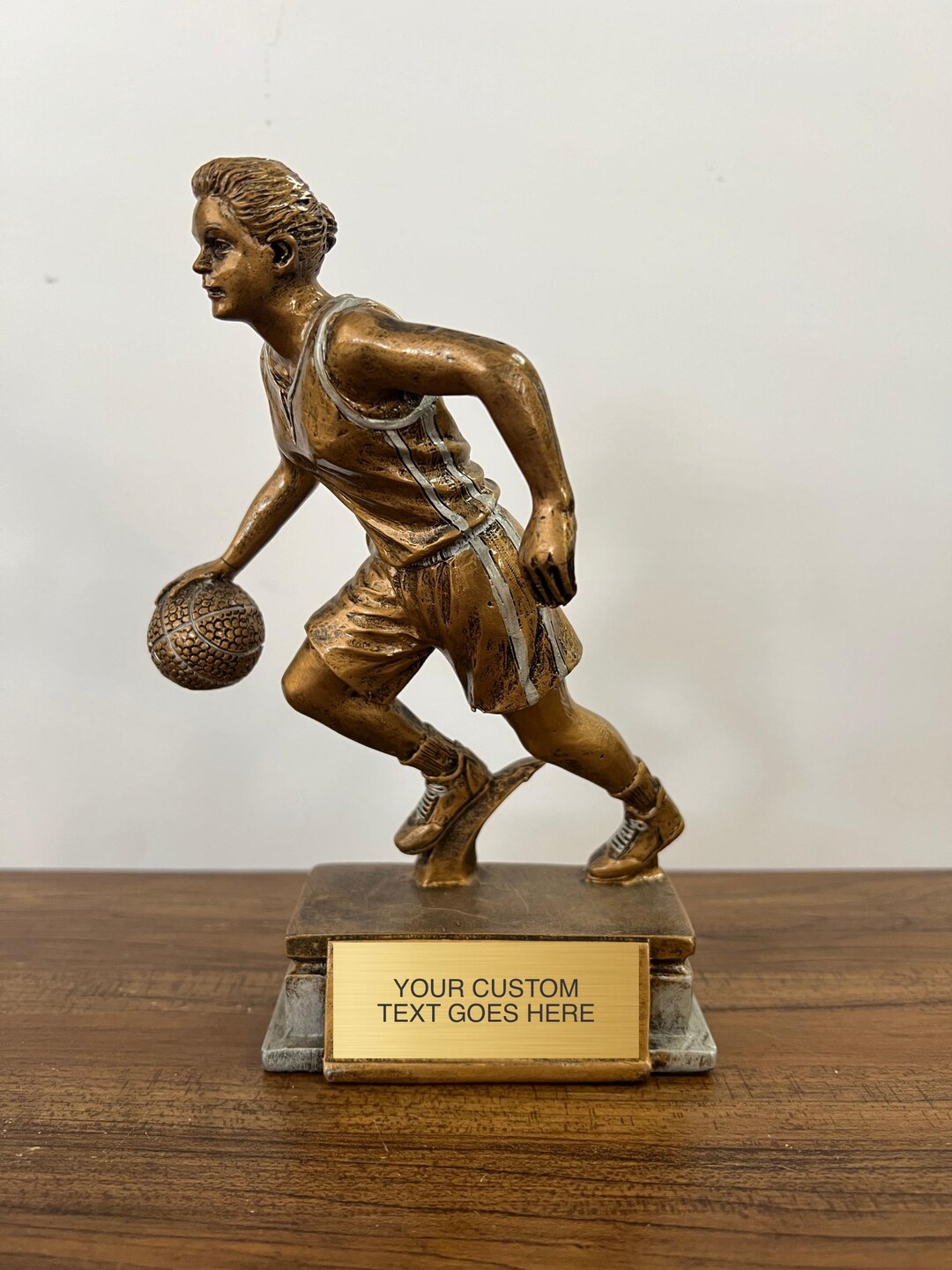 Custom Female Basketball MVP Trophy Personalized Award for Women ...