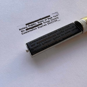 Personalized Stamp Pen, Signature Stamp, Travel Stamp Pen, Personalized ...