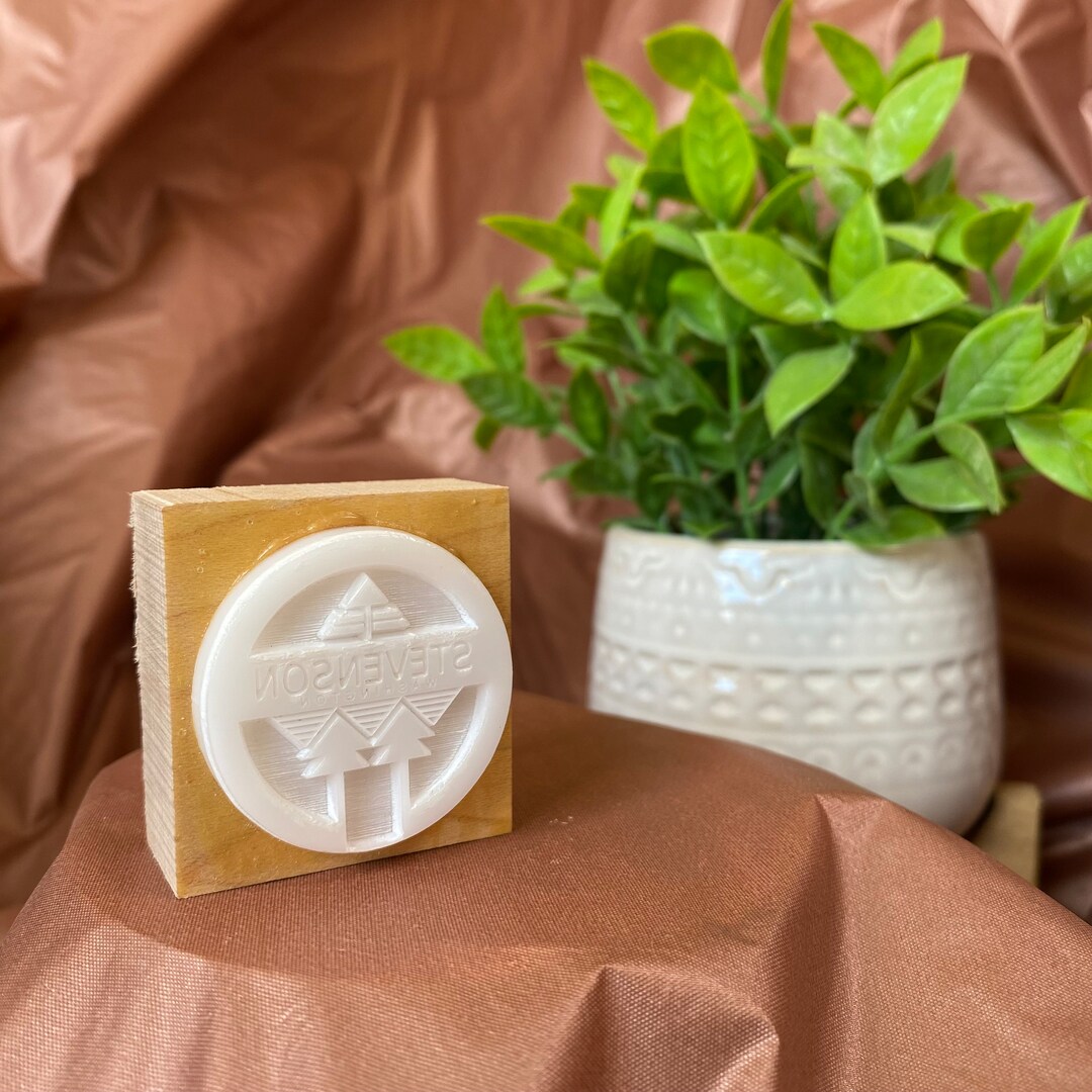 Custom Logo Stamp: Leather & Soap Embossing Tool - Etsy