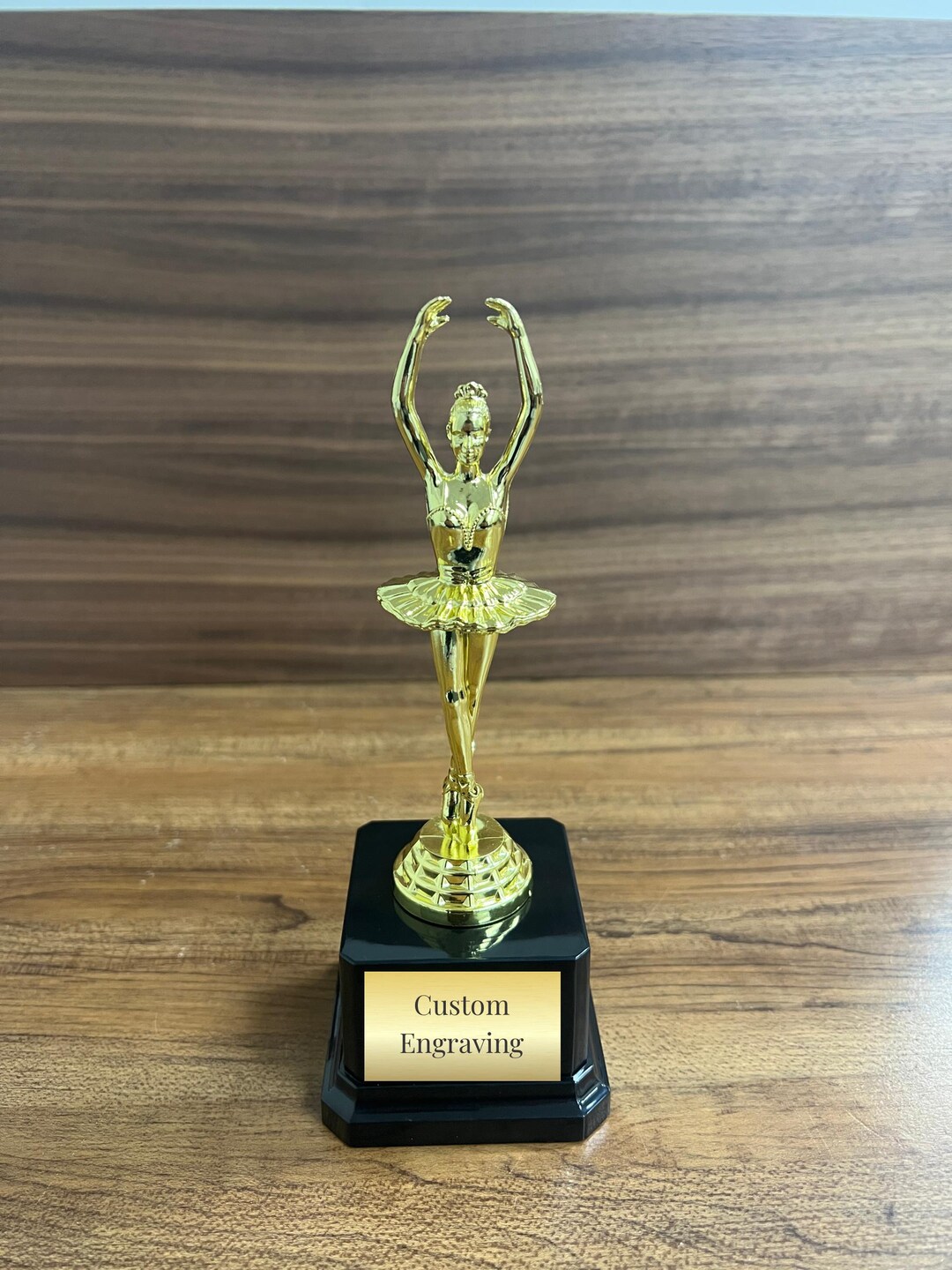 Ballerina Trophy - Dancing Ballerina Figure Award, Custom Dance Trophy ...
