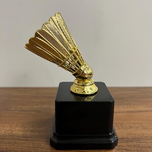 Custom Badminton Trophy – Personalized Engraving Included – Player ...