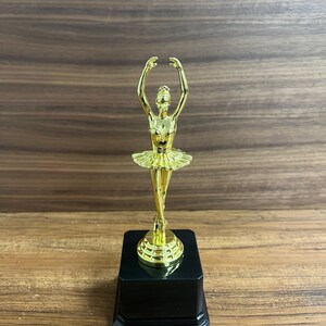 Ballerina Trophy - Dancing Ballerina Figure Award, Custom Dance Trophy ...