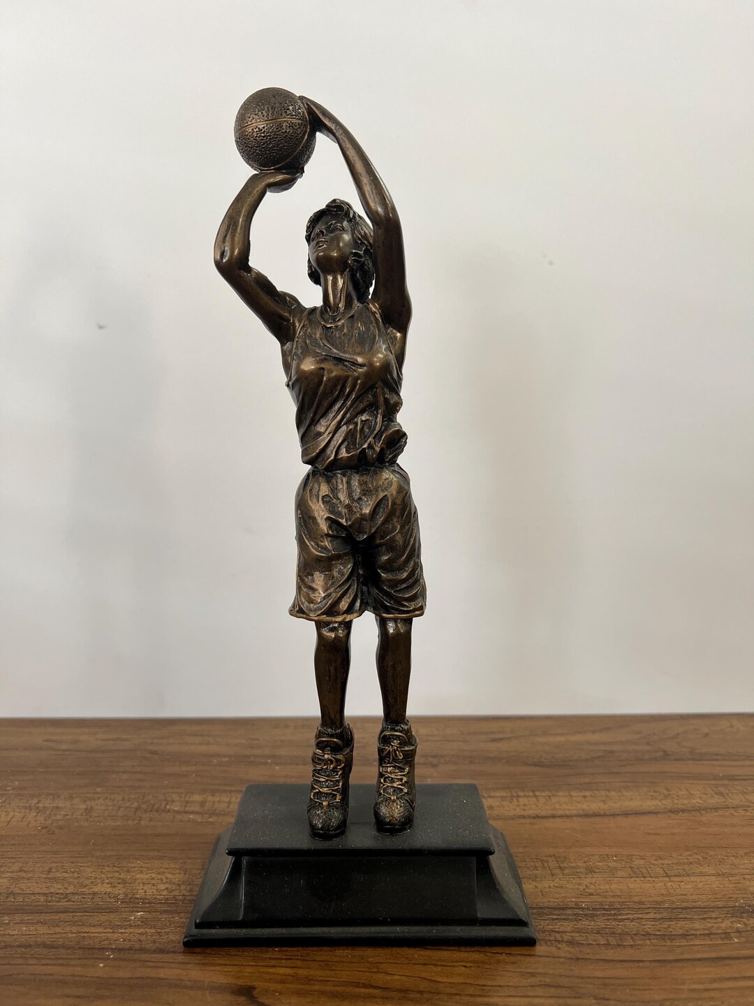 Female Basketball MVP Trophy 8 Customizable Award for Top Players ...