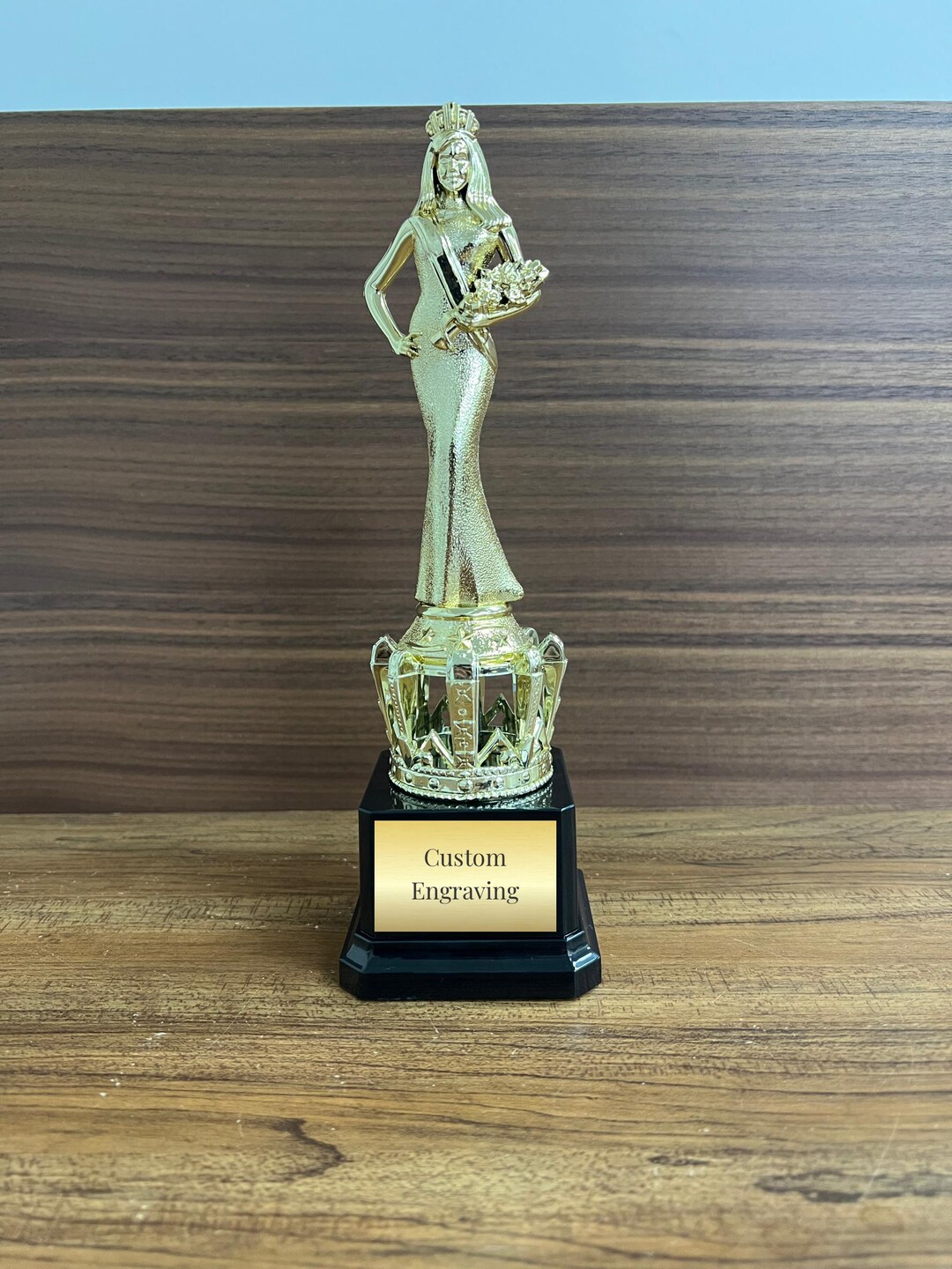 Custom Beauty Contest Trophy – Personalized Engraving for Pageants ...