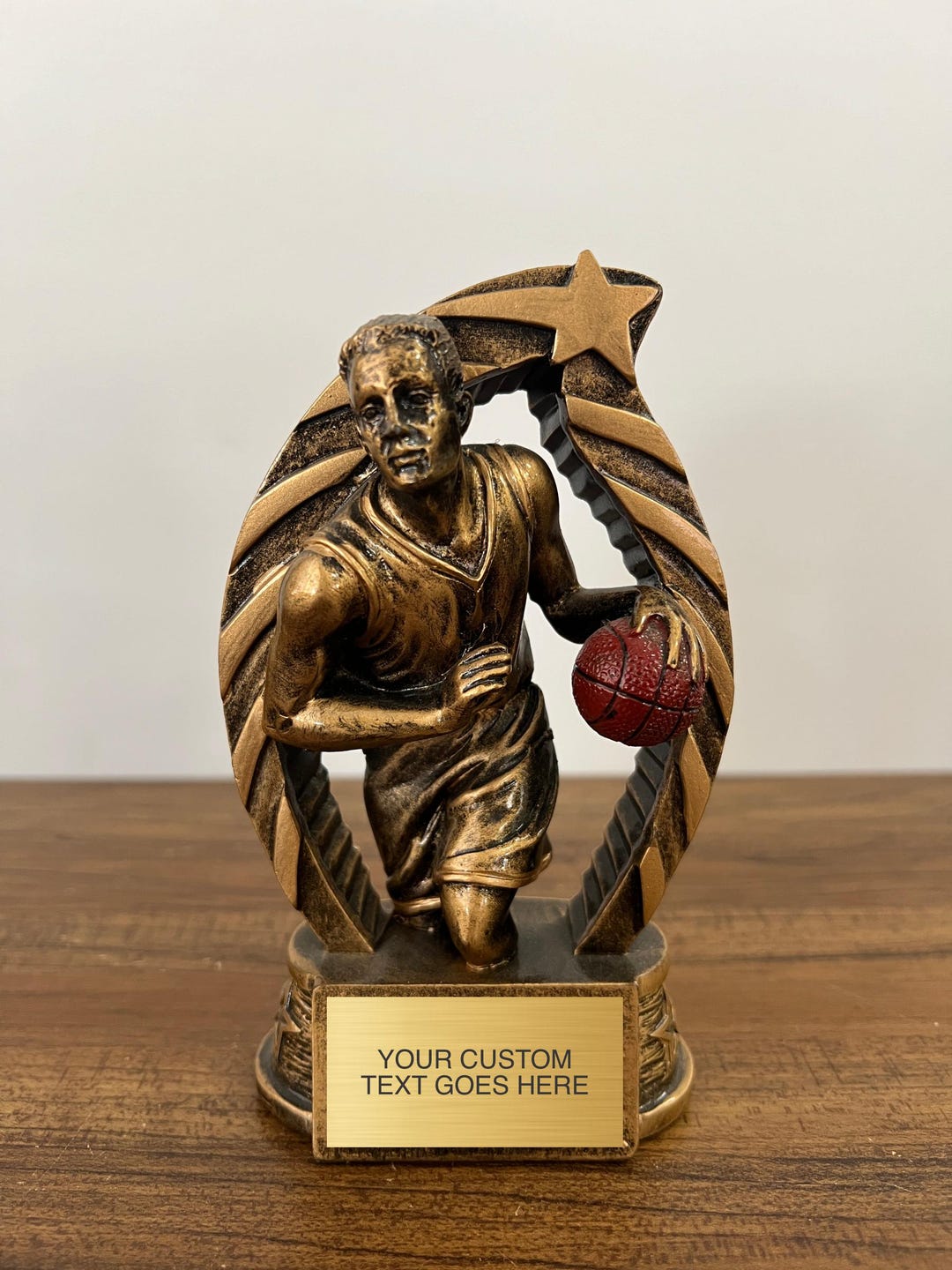 Basketball League Trophy Custom Engraved Award for Champions Perfect 12 ...