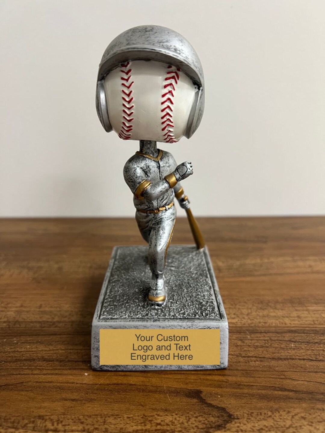 Custom Baseball Bobblehead Trophy: Personalized MVP Award - Etsy