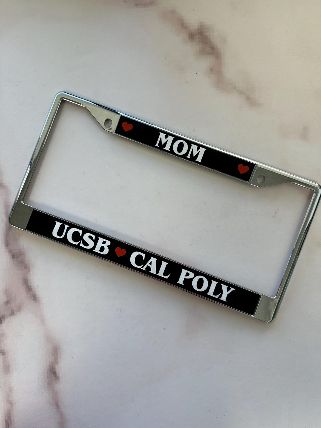 Custom University MOM License Plate Frame: Mom Pride for College or ...