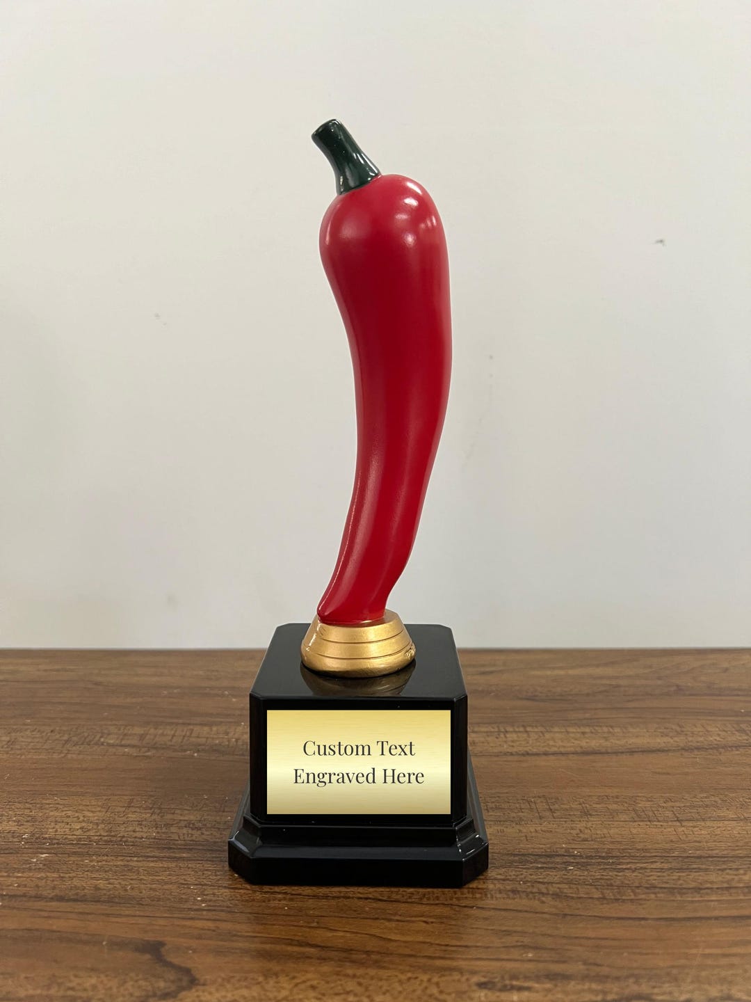 Custom Chili Trophy – Spiciest Food Award With Personalized Engraving ...