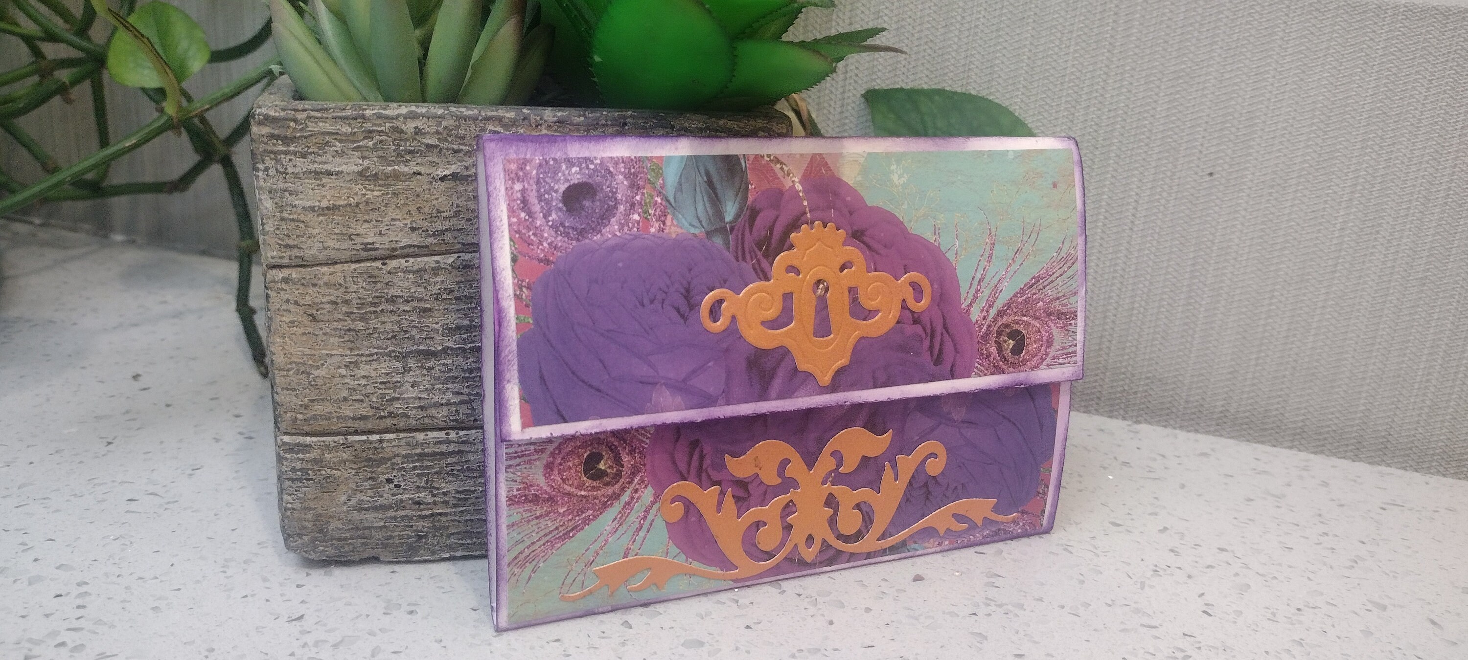It's Mardi Gras Time Tri-fold Refillable Note Pad Holder...handmade - Etsy