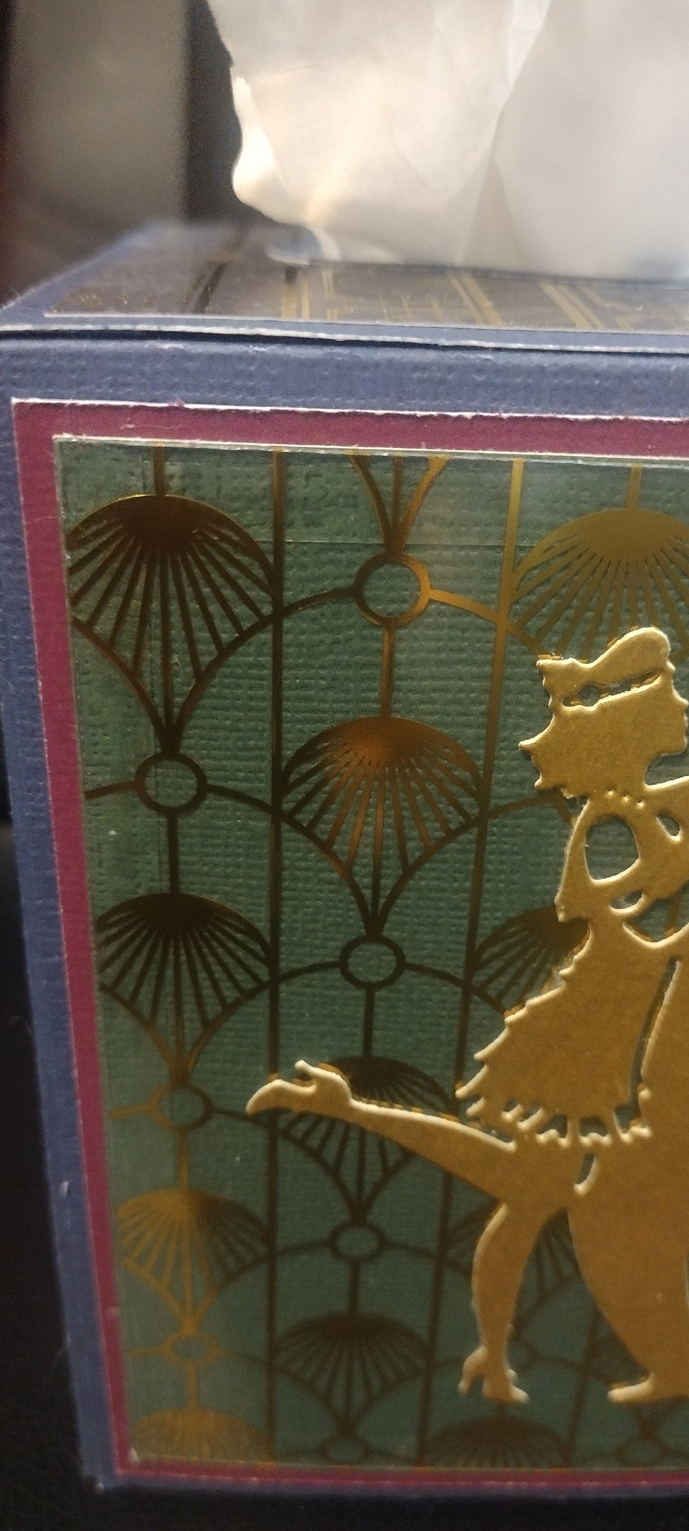 Roaring 20s Themed Tissue Box Cover - Etsy