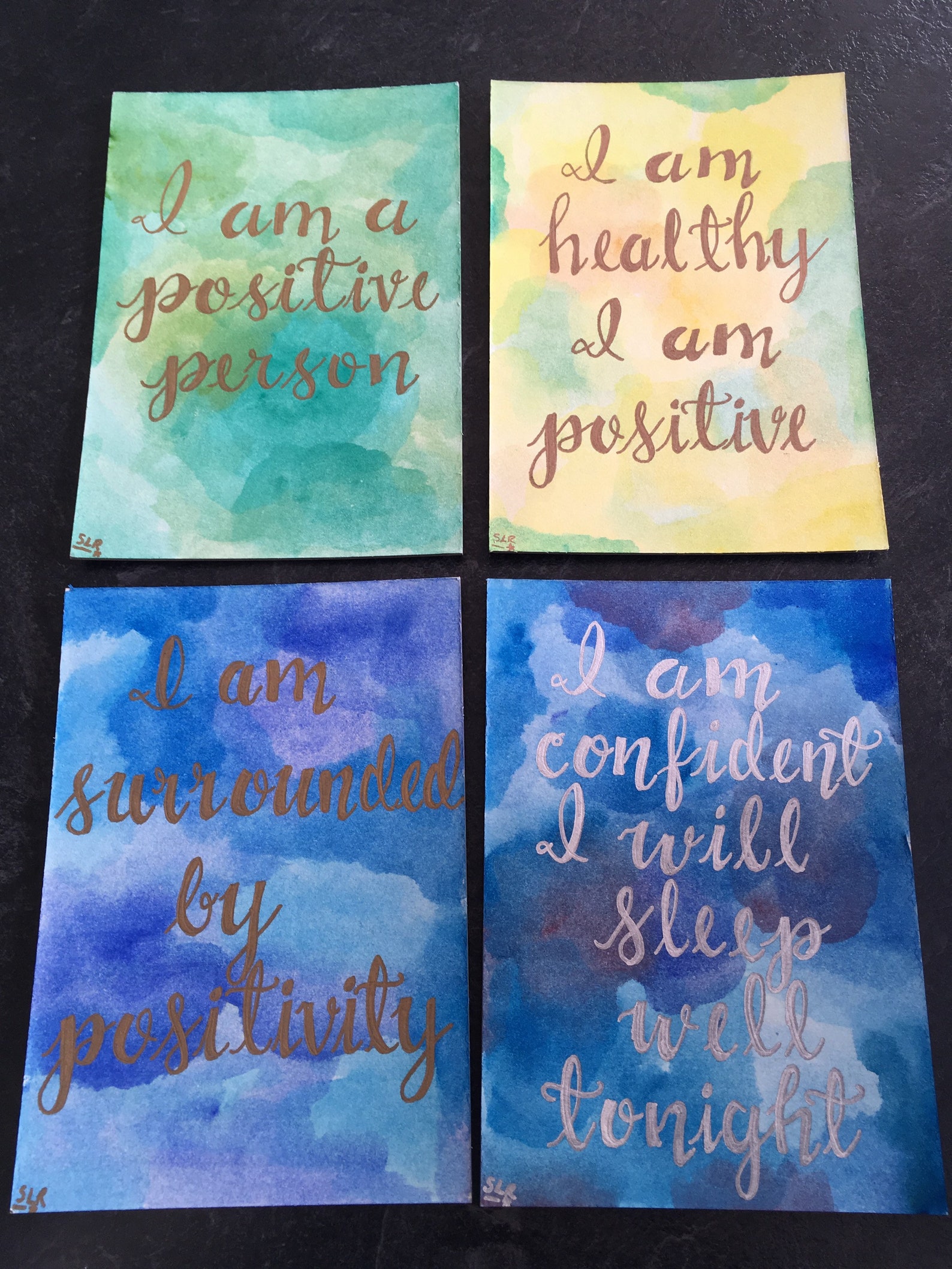 Positive Quote/Affirmation Canvas Board small personalised | Etsy