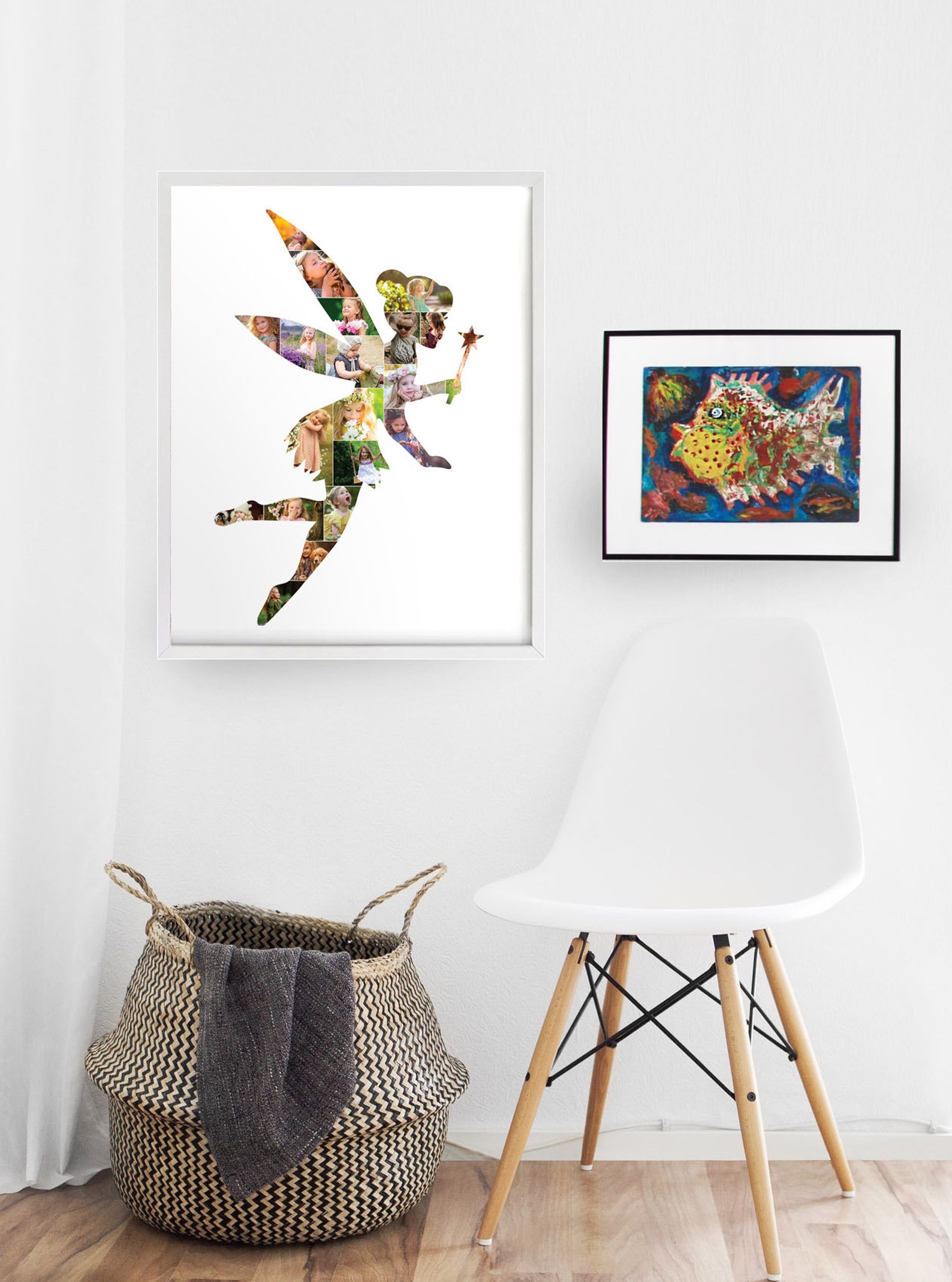 Disney Tinkerbell Photo Collage Tinkerbell Nursery Photo - Etsy