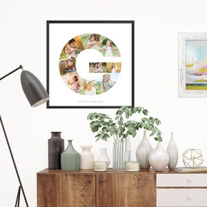 Letter G Photo Collage , Alphabet Photo Collage, Letter F Photo Collage ...