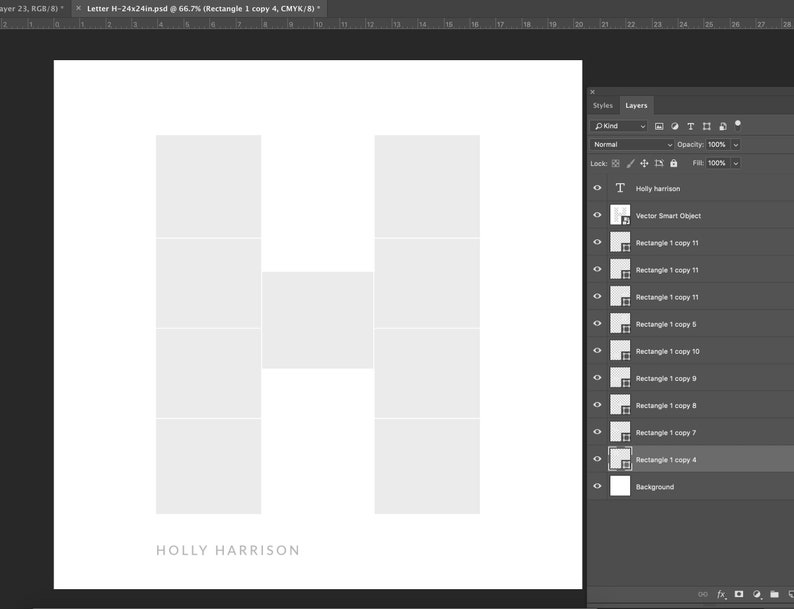 Letter G Photo Collage Alphabet Photo Collage Letter F - Etsy