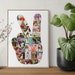 Peace Sign Hand Gesture Photo Collage,hand Gesture Photo Collage, Peace ...