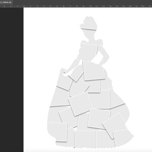 Princess Photo Collage Template, Cinderella Disney Photo Frame ...