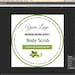 Olive Jar Label Template 4oz Label 8oz Label (Instant Download) - Etsy