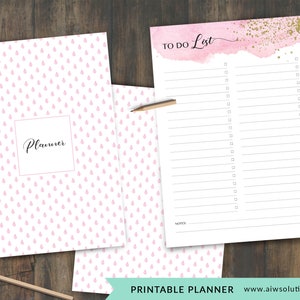Weekly Planner, Daily Planner, Monthly Planner, Hourly Planner, Meal ...