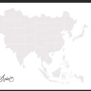 Europe Photo Collage, North America Map Photo Collage, Asia Map Photo ...