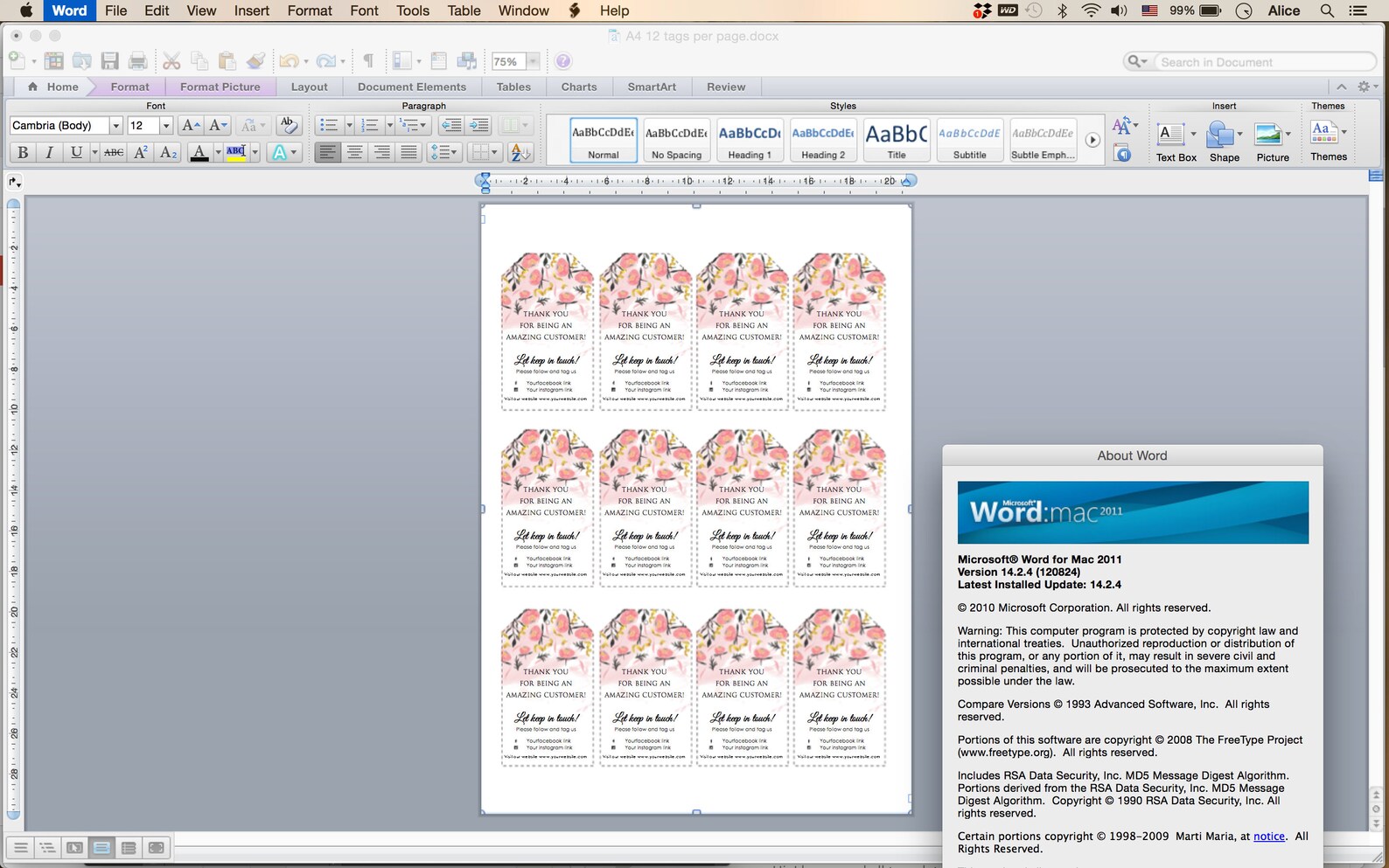 Small Business Mini Tags Thank You Tags Gift Tags Business - Etsy