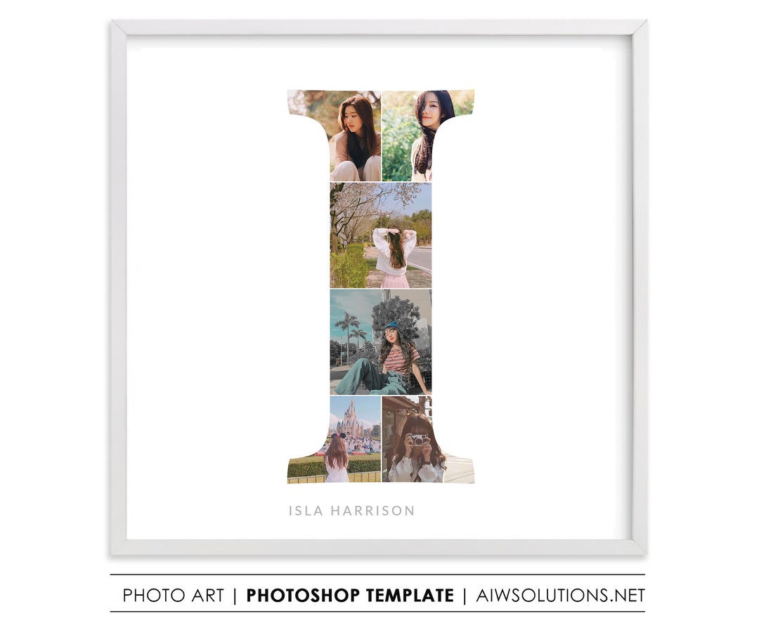 Letter I Photo Collage , Alphabet Photo Collage , I - Within Letters of ...