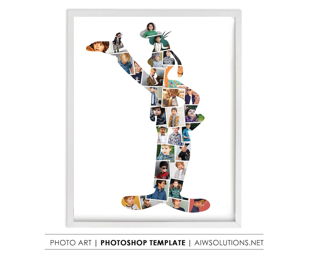 Disneys Goofy, Goofy Disney Photo Collage, Kid Wall Art Home Decor ...