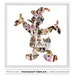 Photoshop Donald Duck Photo Collage, Disney Photo Collage, Disney Photo ...