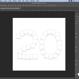 Number Twenty Birthday Gift, Photography Storyboard, Collage Board ...