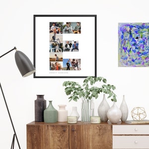 Letter E Photo Collage , Alphabet Photo Collage , E Within Letters of ...