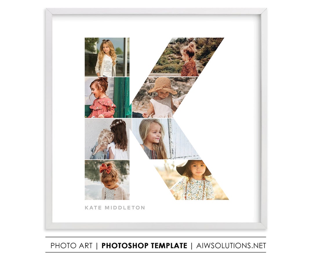 Letter K Photo Collage , Alphabet Photo Collage , K - Within Letters of ...
