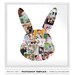 Honeycomb Photo Collage Template, Honeycomb Photo Collage Template ...