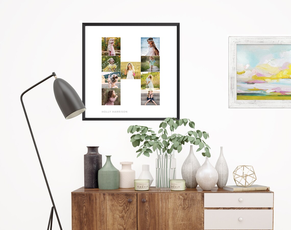 Letter G Photo Collage , Alphabet Photo Collage, Letter F Photo Collage ...