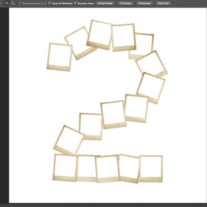 Two Year Old Birthday Gift, Number 2 Photography Storyboard, Number Two ...