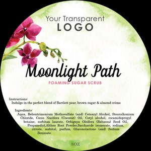 Round Label Template,scrubs & Bath Label, Hang Tag Design,soap Label ...