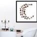 Moon Shape Photo Collage Templates, Moon Photo Collage Template, FAMILY ...