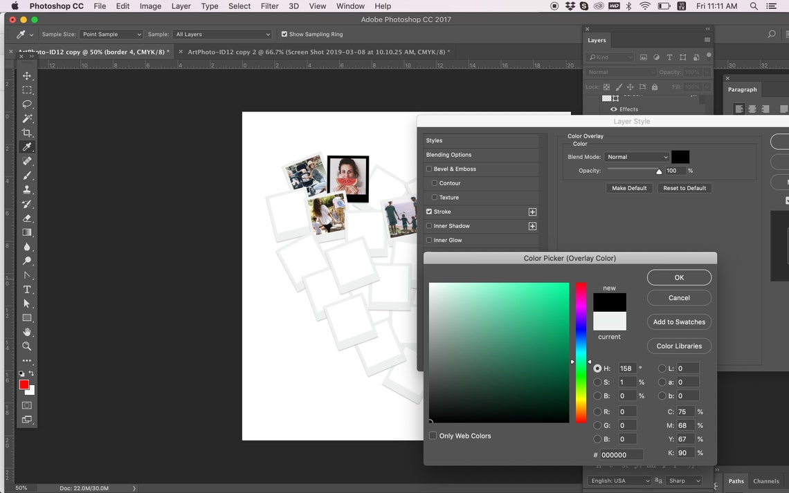 Heart Shape Photo Collage Templates Heart photo collage | Etsy