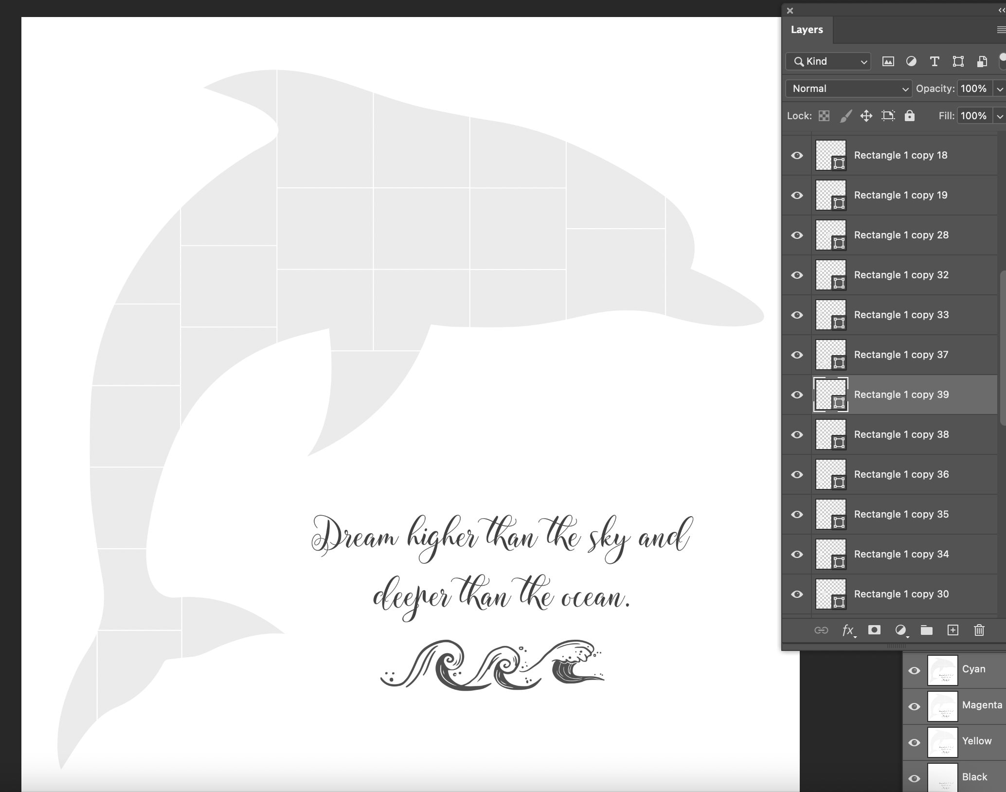 Dolphin Photo Collage,sea Animal Photo Collage, Nursery Photo Collage ...