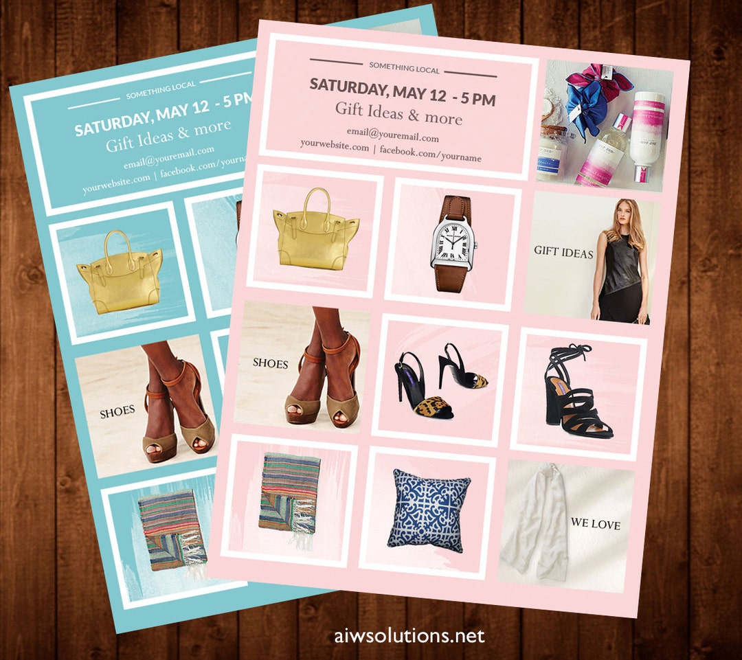 Product Showcase, Wholesale Line Sheet Template, Line Sheet Template ...