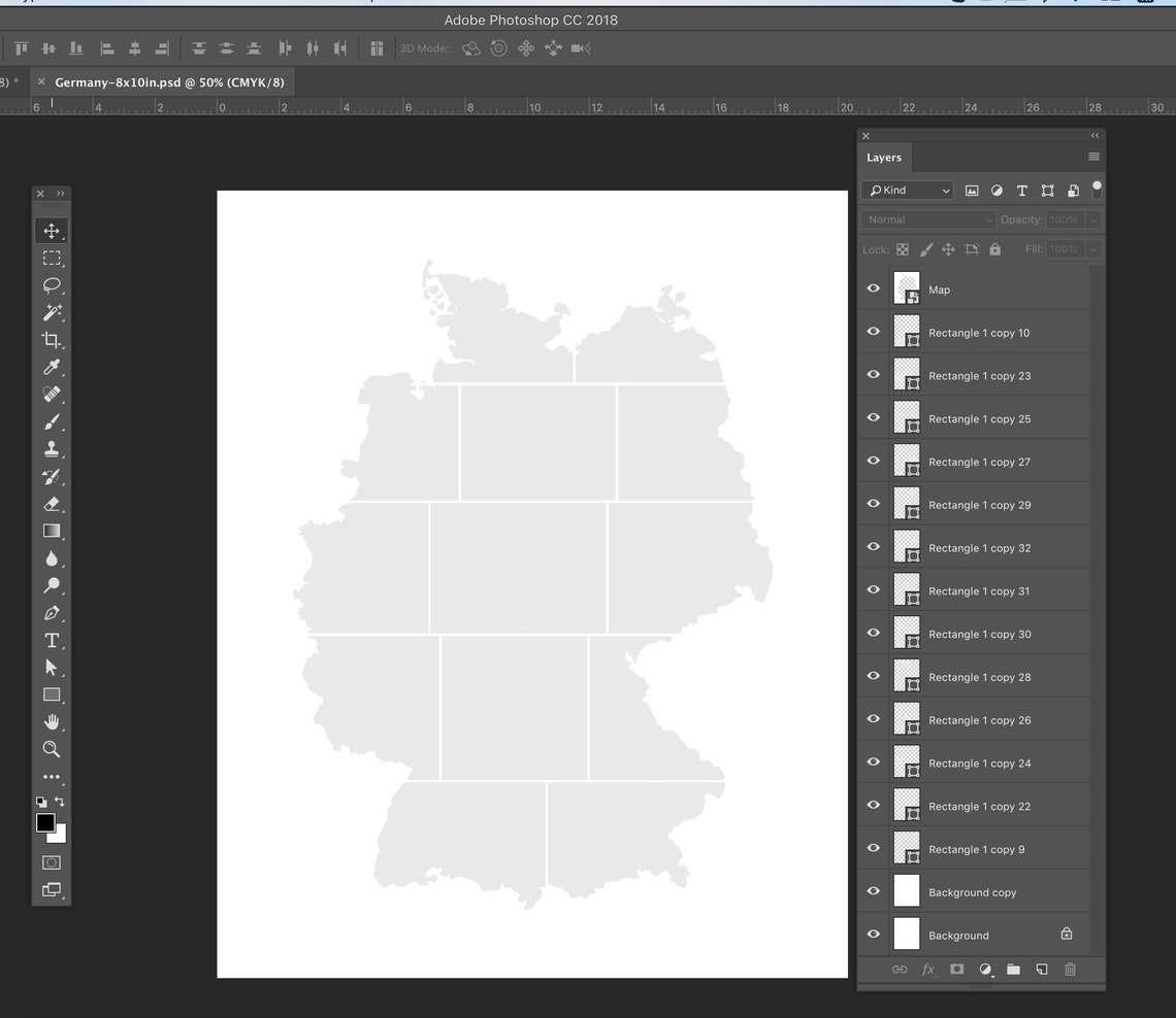 Germany Map Photo Collage Template, Germany Storyboard Template ...